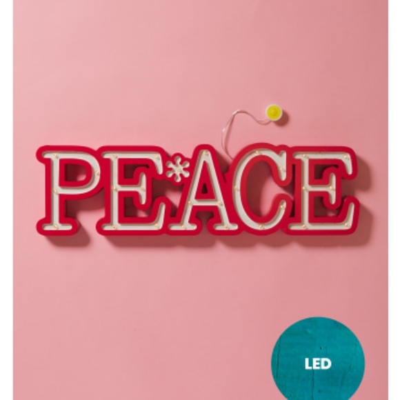 Jingles & Joy | Holiday | Jingles Joy Led Light Up Peace Sign | Poshmark